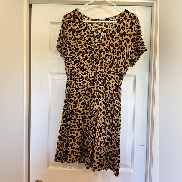 Dresses | Leopard Print Dress | Poshmark